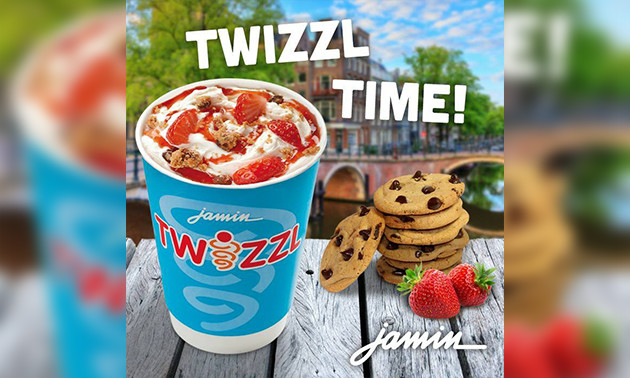 Jamin Venray, 2 grote twizzl-ijsjes + topping: bespaar 50% in Noord ...