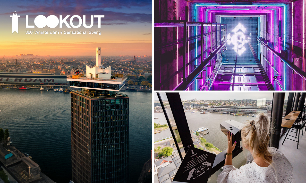 A'DAM LOOKOUT, Entree voor A'DAM LOOKOUT bespaar 27% in Amsterdam via Social Deal