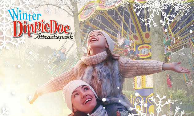 Attractiepark DippieDoe, Gezinsentree (4 pers.) voor WinterDippieDoe ...