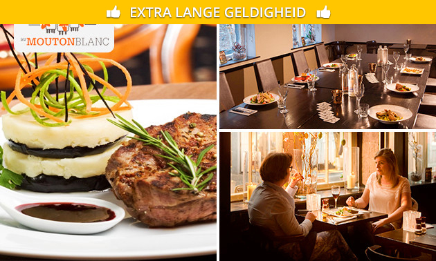 Au Mouton Blanc, Luxe 3-gangen keuzediner bij Au Mouton Blanc bespaar ...