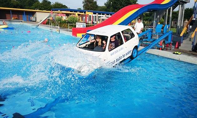 Auto te water divearound, 'Auto te water'-cursus (circa 3 uur) bespaar ...