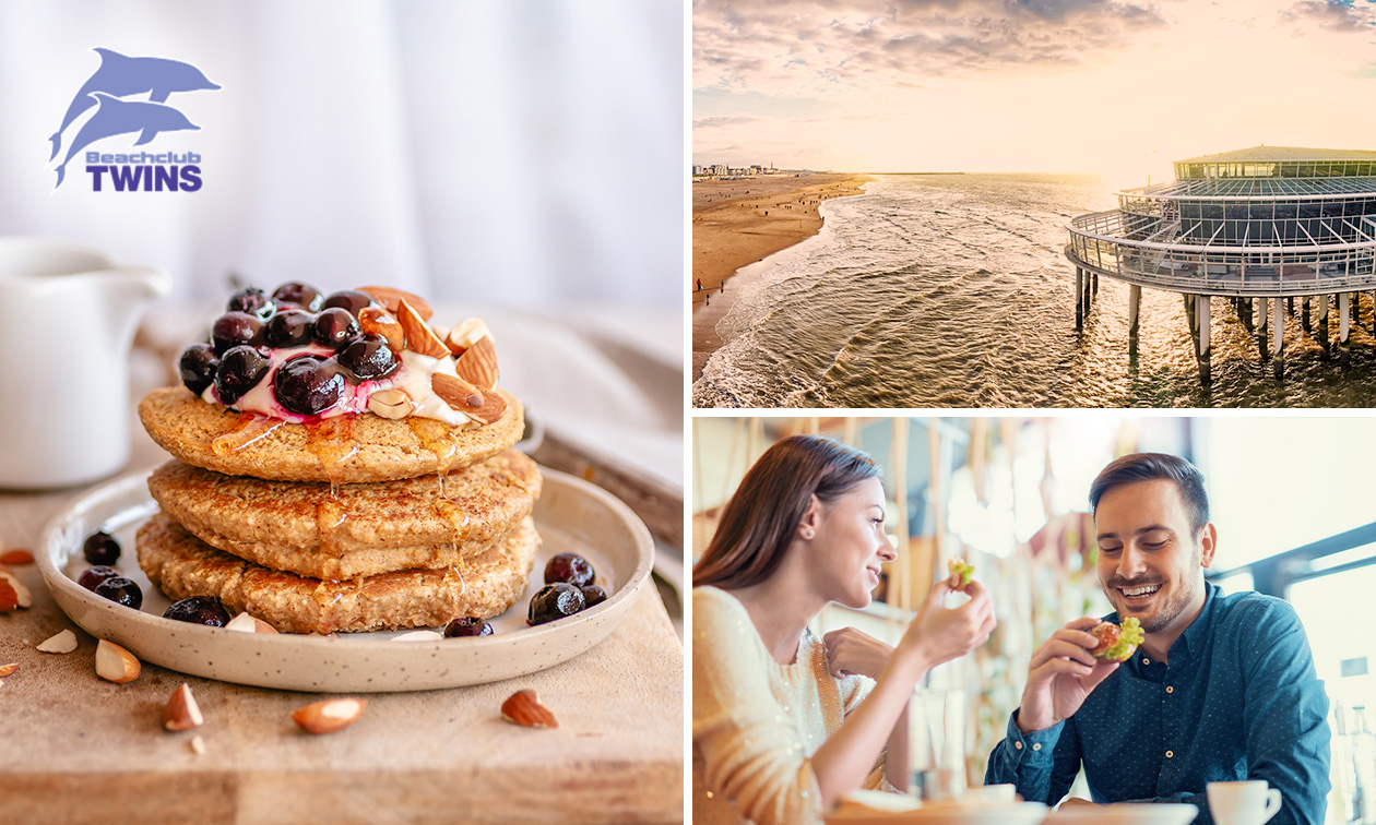 Beachclub TWINS, Ontbijt naar keuze bij Beachclub TWINS bespaar 43% in ...