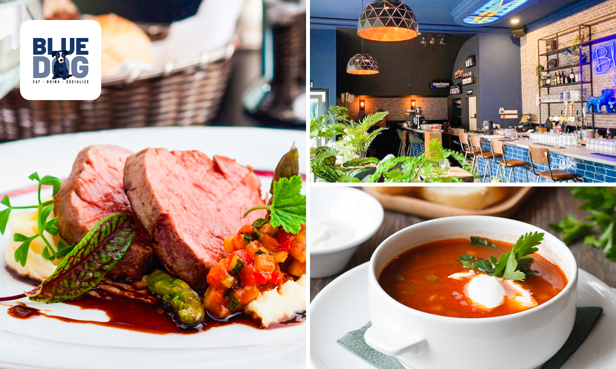 Blue Dog, 4-gangen keuzediner bij Blue Dog bespaar 36% in Breda via ...