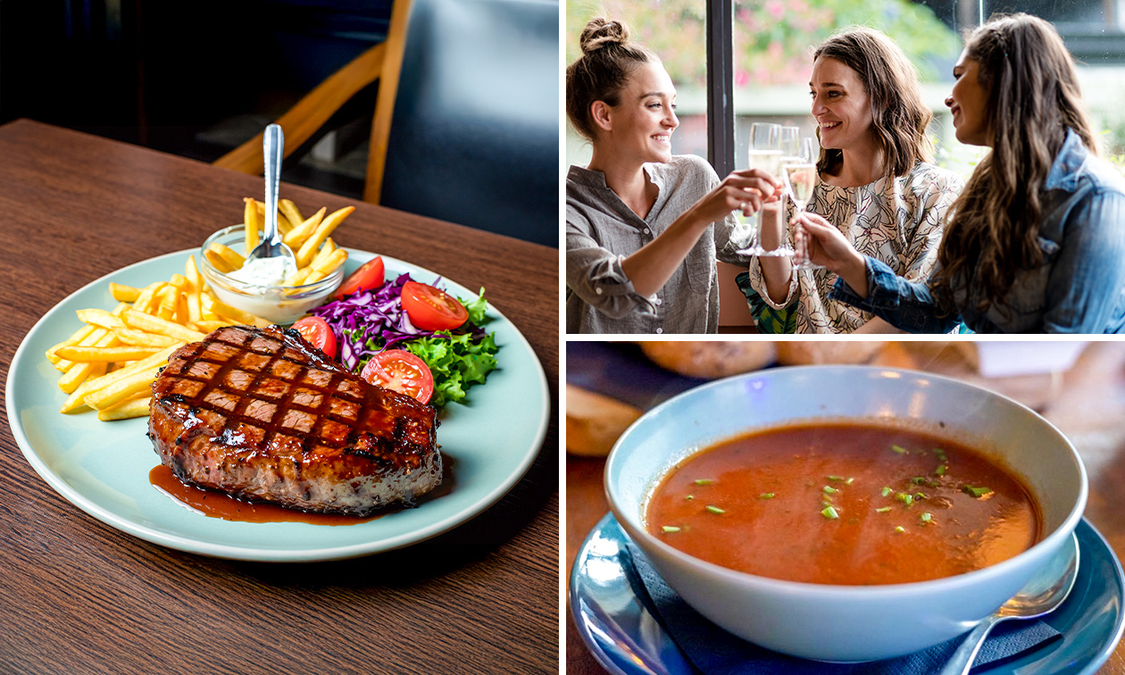 Cafe Resto 't Centrum, 3-gangen keuzediner bespaar 39% in Drenthe via Social Deal