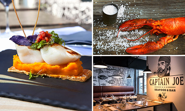 Captain Joe, 4-gangendiner in hartje Nijmegen bespaar 53% in Nijmegen ...