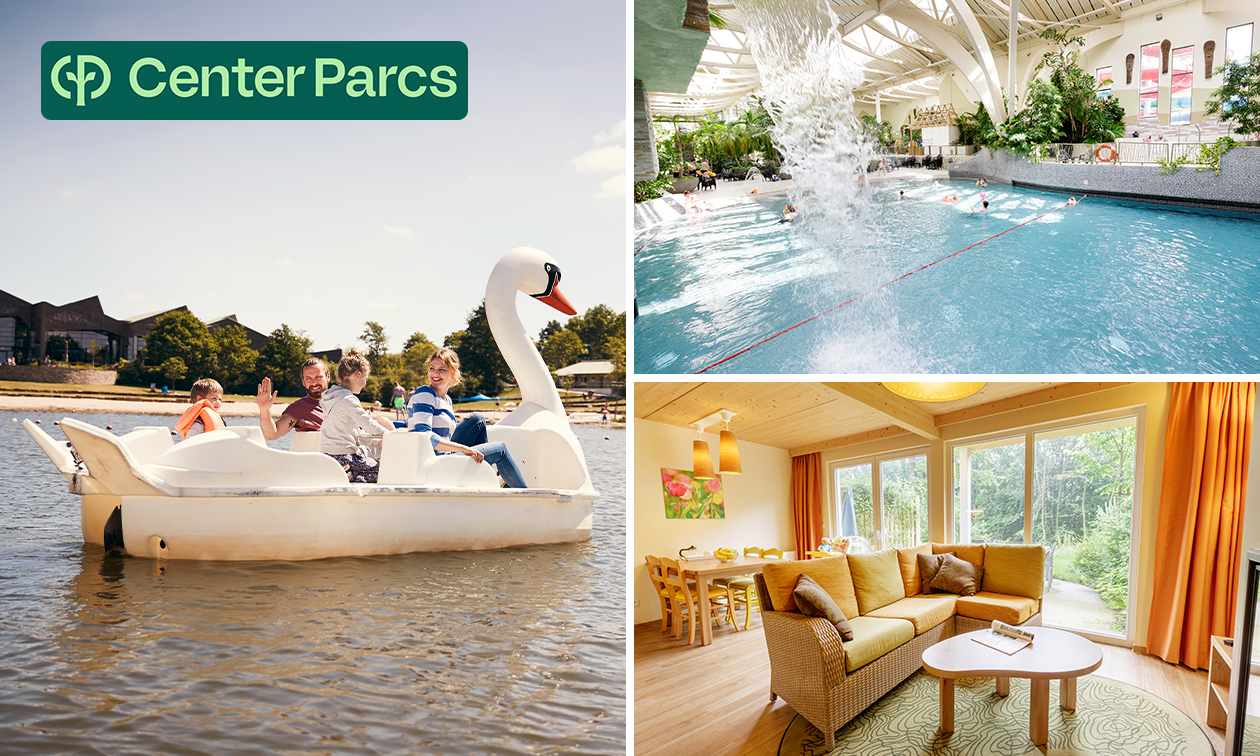 Center Parcs Park Bostalsee, 3, 4 of 7 overnachtingen (4 pers) in ...