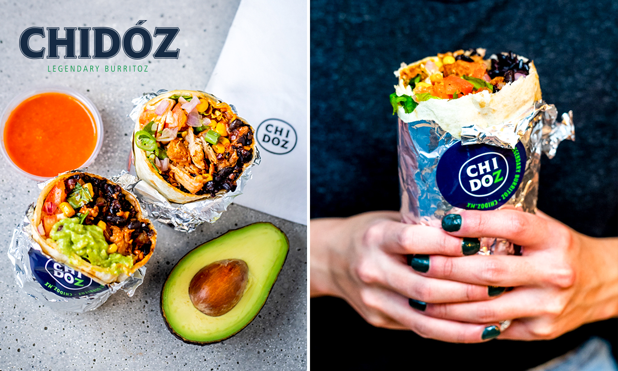 Chidóz Den Haag, Burrito + drankje naar keuze bespaar 38% in Den Haag ...