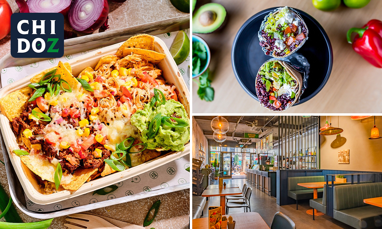Chidóz Nijmegen, Burrito- of nachobowl + drankje bespaar 42% in ...