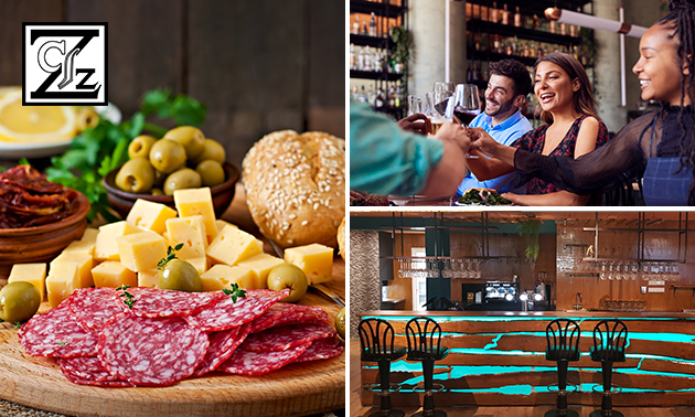 Cizz, Borrelplank + drankje voor 2 bij Cizz bespaar 52% in Rotterdam ...