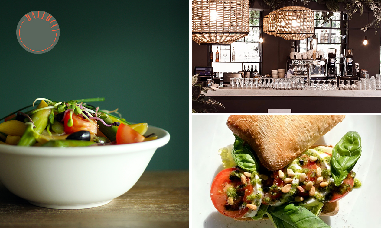 Dallucci, 2-gangen keuzelunch + verse jus d'orange in Amsterdam bespaar ...