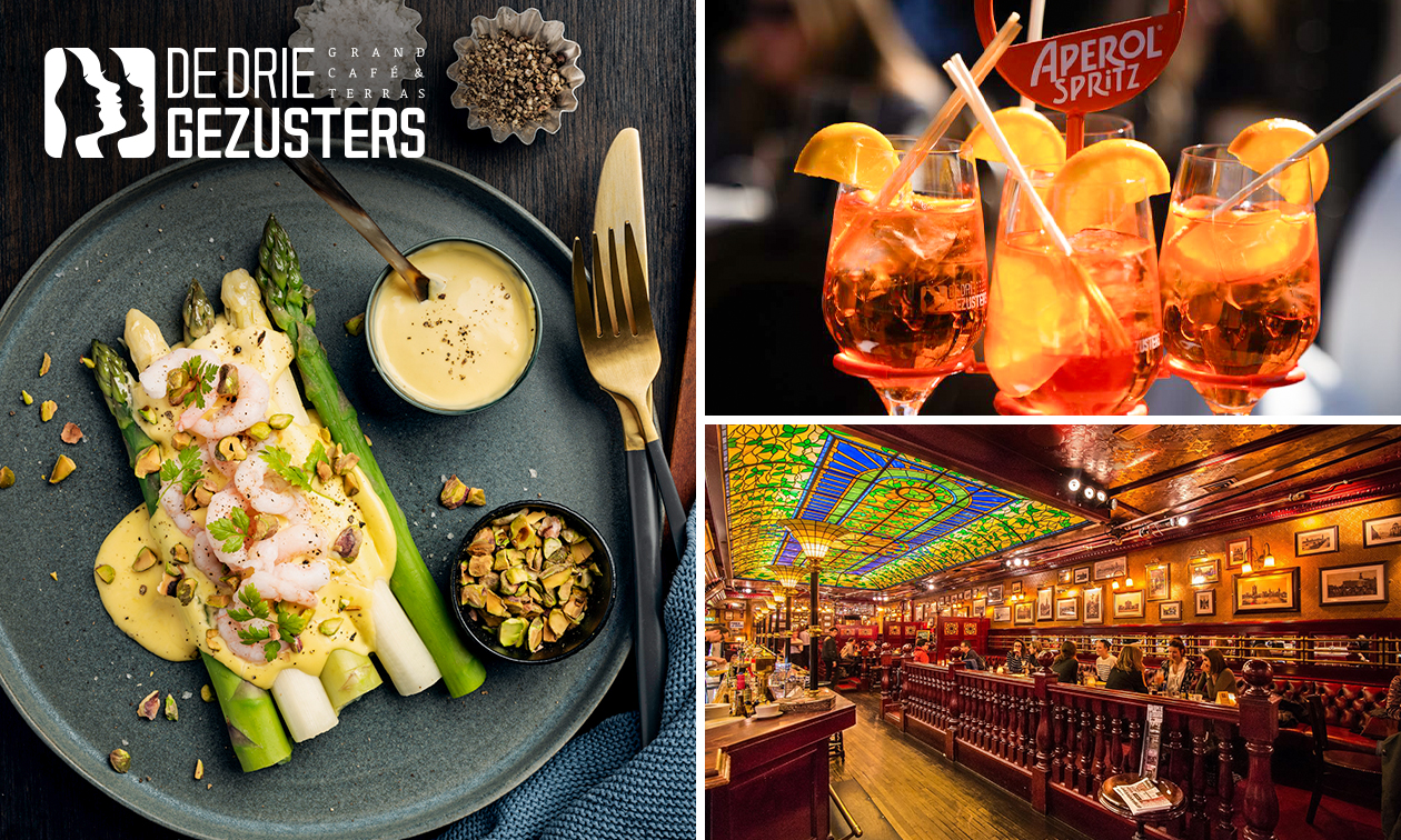 De Drie Gezusters, Koffie + gebak, Spritz-toren + eierballen of 3 ...