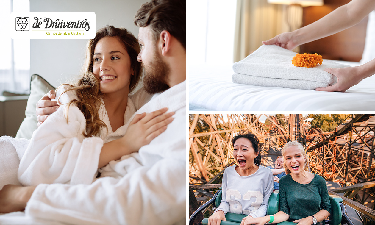 De Druiventros, Hotelovernachting(en) + dagticket Efteling + ontbijt ...