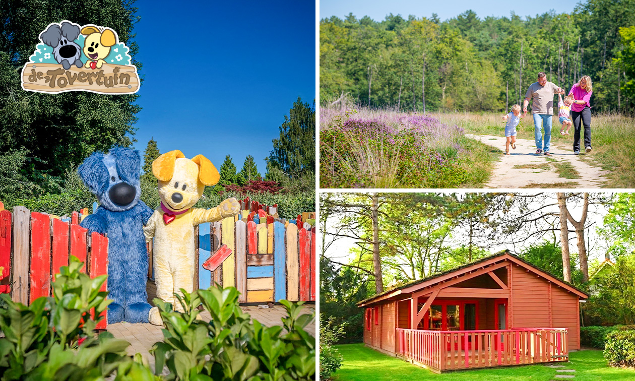 Familie Resort de Tovertuin, Midweek of weekend voor 6 personen bij ...