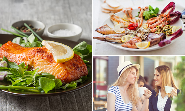 Fish & More, 3-gangen keuzediner of -lunch bij Fish & more bespaar 38% ...