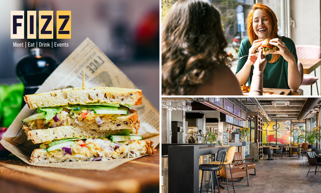 FIZZ Leeuwarden, 2-gangen keuzelunch in hartje Leeuwarden bespaar 50% ...