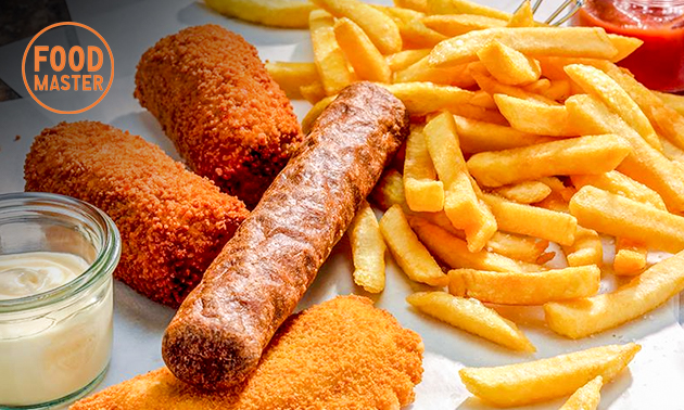 Foodmaster Bunch2Go, Afhalen: gezinszak friet + 4 snacks bij Bunch2Go ...