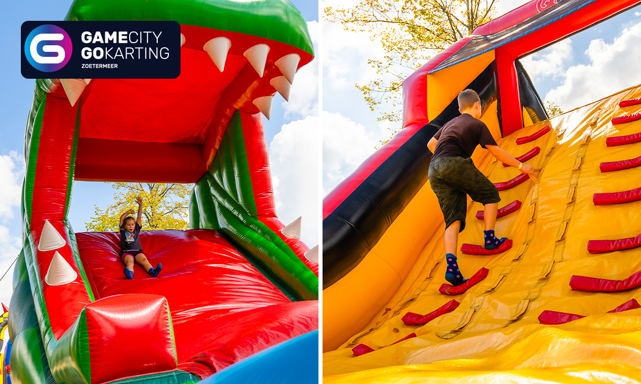 Gamecity Zoetermeer, Entree (1 uur) op de langste stormbaan van Nederland (400 meter) bespaar 39 ...