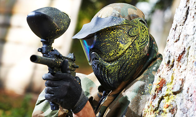 Gladiator Sports, Paintballen (2 uur) + 50 verfballetjes bespaar 77% in ...