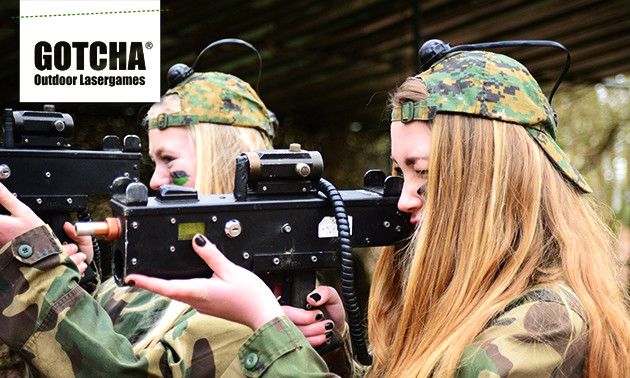 Gotcha Outdoor Lasergames, Lasergamen (2 uur) bespaar 45% in Zwolle via ...
