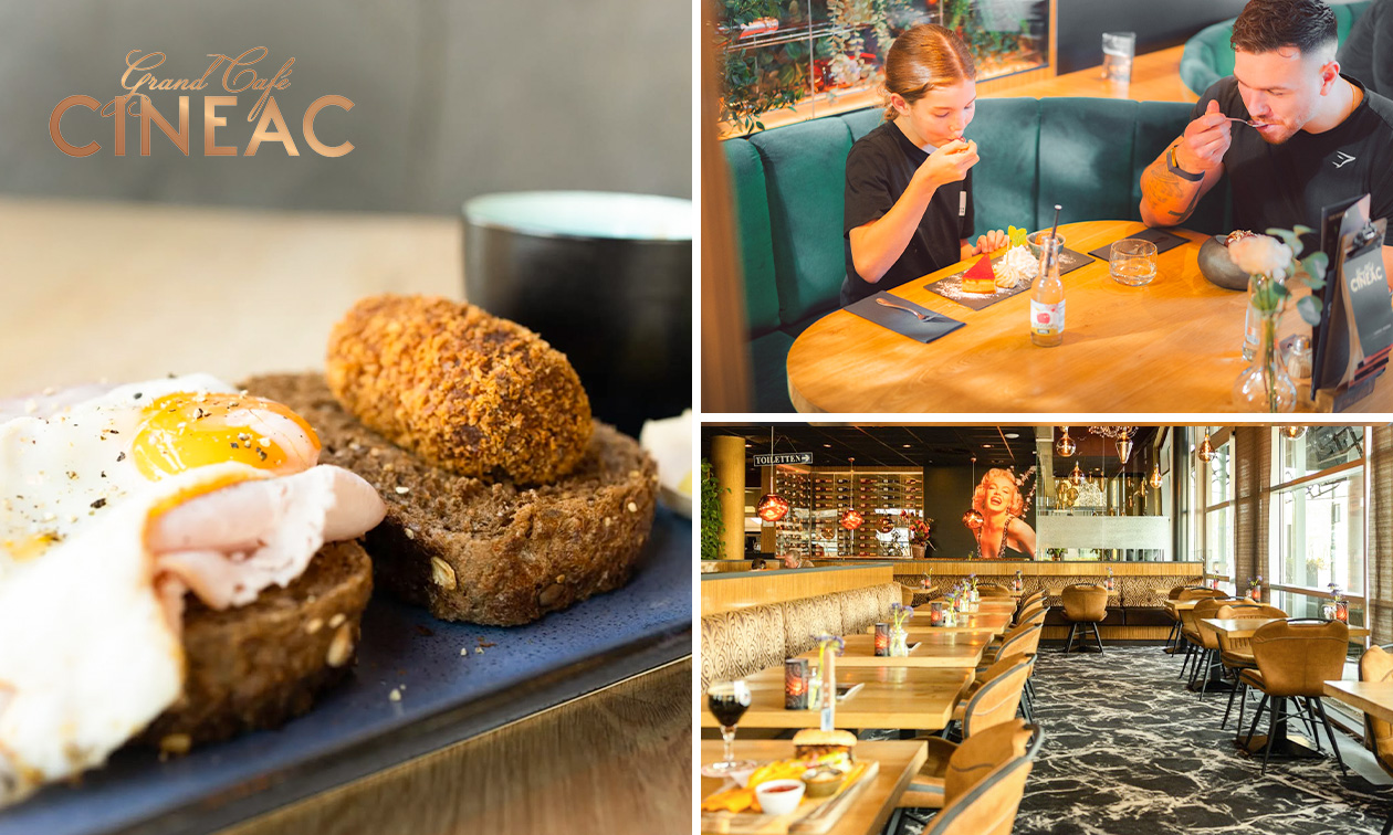 Grand Café Cineac, 12-uurtje bij Grand Café Cineac bespaar 36% in ...