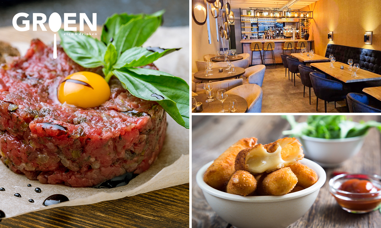 Groen, eten & drinken, 3-gangen lunchproeverij bespaar 40% in Drenthe ...