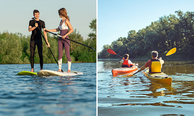 Haddock Watersport, Voor 1 of meerdere personen: kano, SUP of boot ...