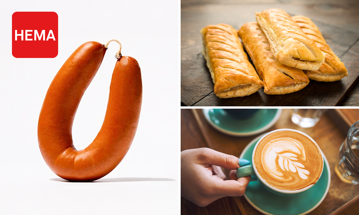 HEMA Hengelo, Warm broodje of snack + drankje naar keuze bij HEMA bespaar 50% in de Achterhoek ...