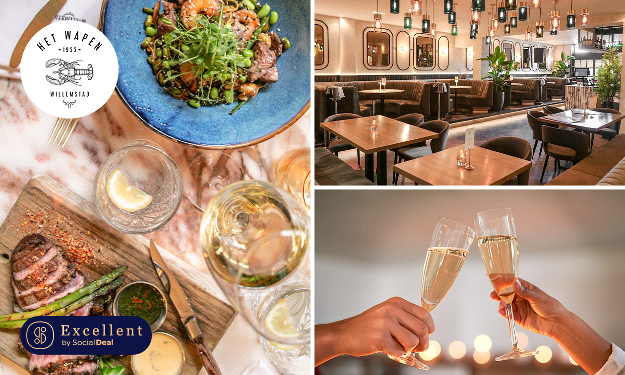 Het Wapen van Willemstad, 3- of 4-gangendiner van de chef bij Het Wapen ...