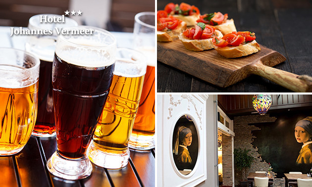 Brasserie 't Straatje van Vermeer, Bierproeverij + hapjes in hartje ...