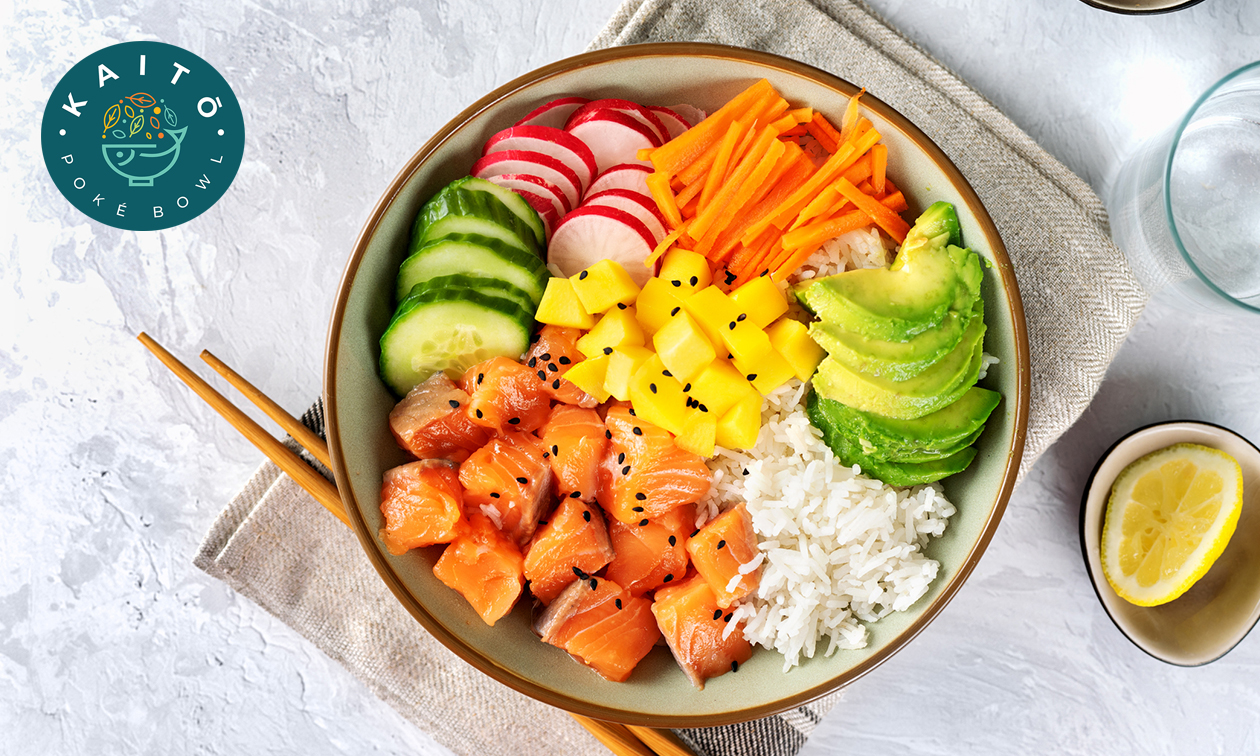 KAITŌ Poke Bowl, Poké bowl au choix + boisson en plein de cœur de Liège ...