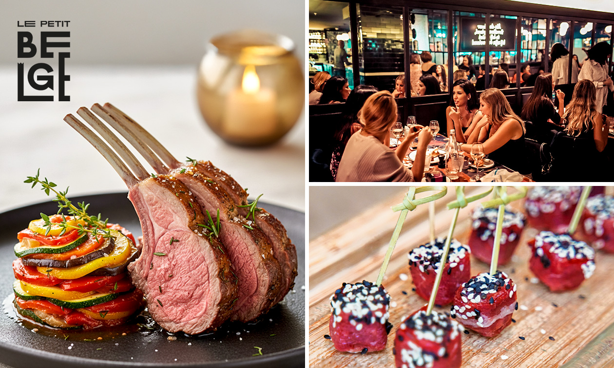 Le Petit Belge, 4-gangen barbecuediner van de chef + glaasje bubbels of ...