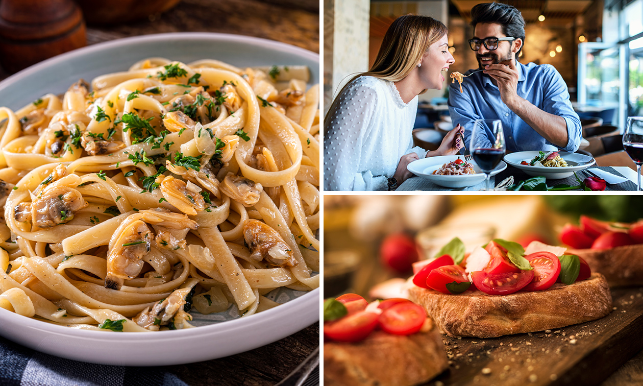 L'oro di Napoli Genk, 2- of 3-gangenlunch of -diner à la carte bespaar ...