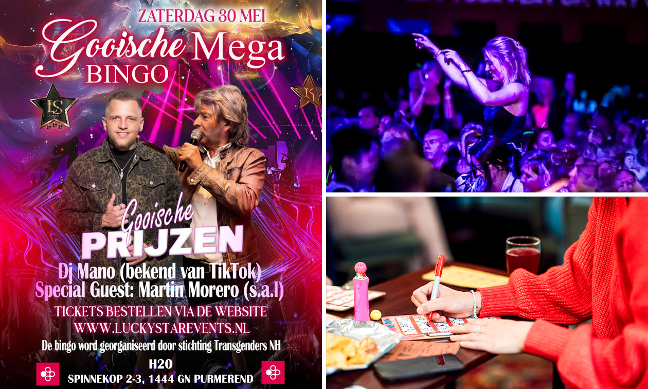 Lucky Star Events, Entree Gooische Mega Bingo bespaar 34% in Zaanstreek ...