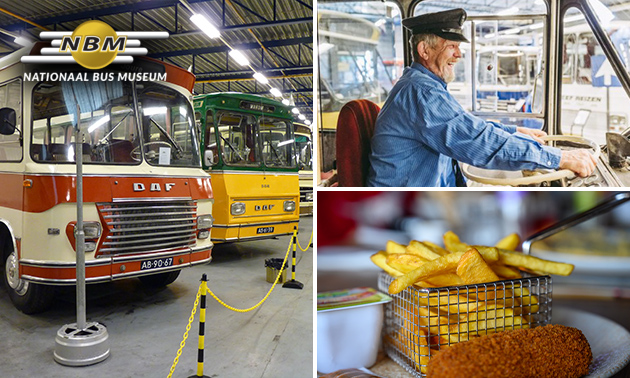 Nationaal Bus Museum, Entree Nationaal Bus Museum + iets lekkers ...