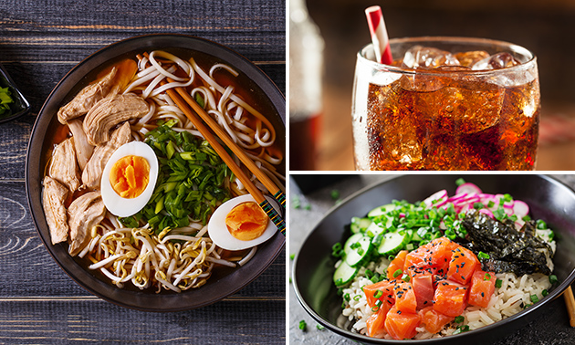 Nouveau Sien Sien, Afhalen of eten in de zaak: pokébowl of ramen ...