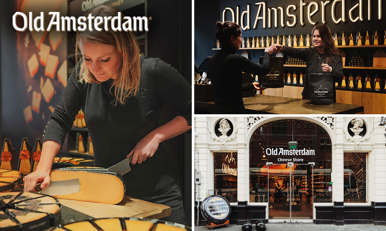 Old Amsterdam Cheese Store, Kaasproeverij (60 min) in hartje Amsterdam ...