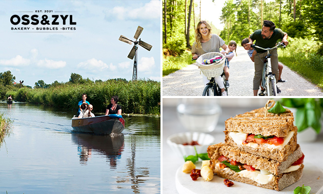 OSS&ZYL Bakery, Bubbles & Bites, Boottocht (2 uur) + lunch + evt ...