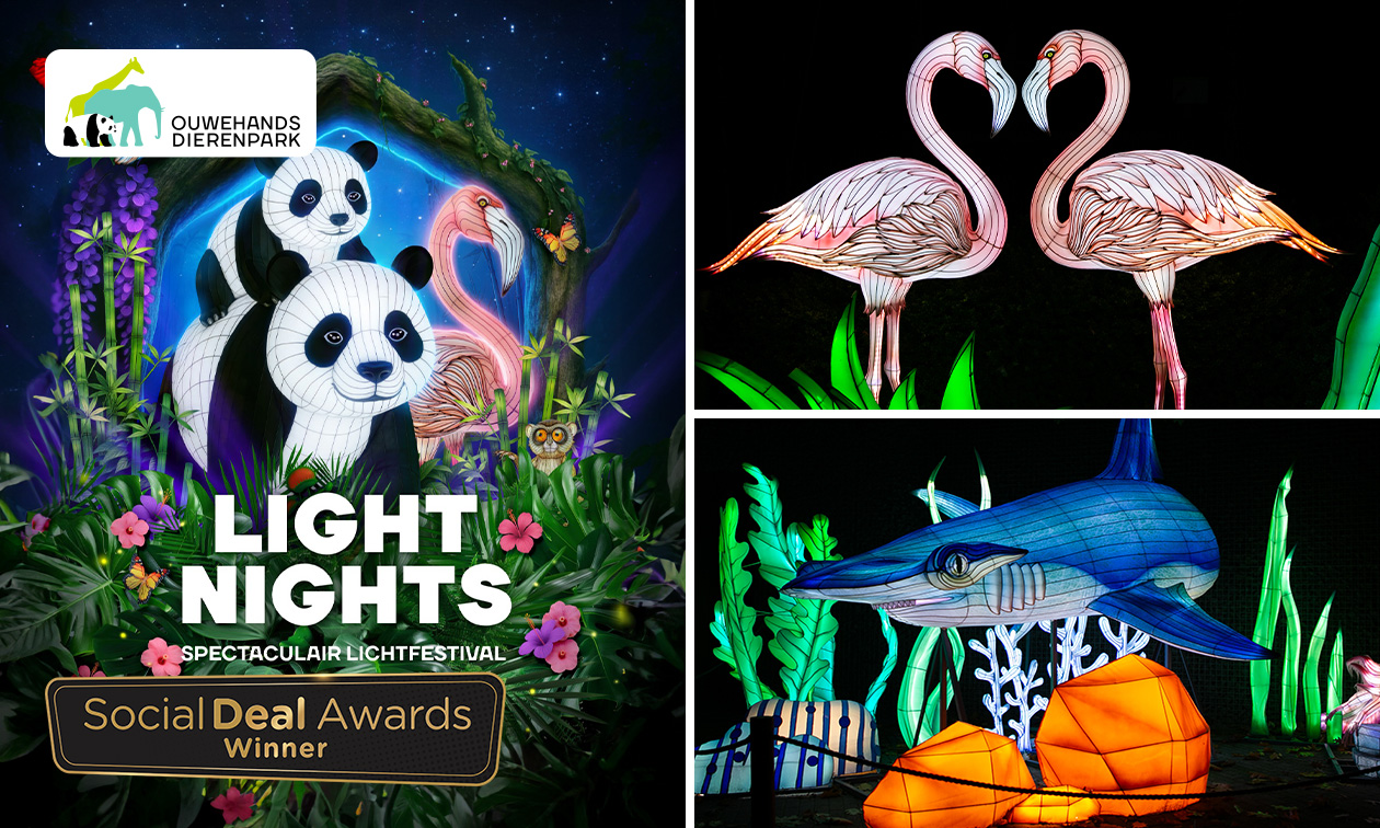 Ouwehands Dierenpark Rhenen, Entree Light Nights in Ouwehands ...