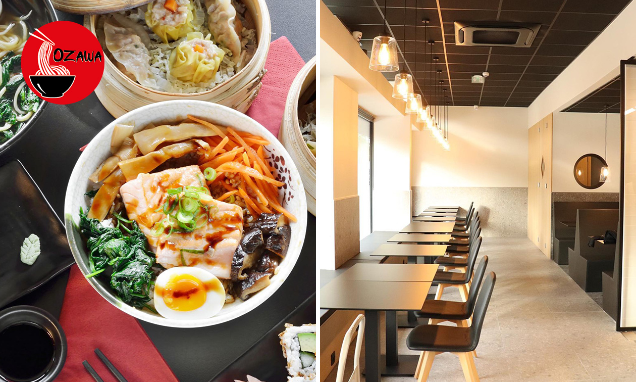 Ozawa, Menu asiatique en 2 services à la carte chez Ozawa bespaar 52% in Bruxelles via Social Deal