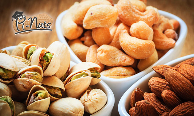 Pi-Nuts Notenkraam, Waardebon voor verse noten bespaar 50% in West ...
