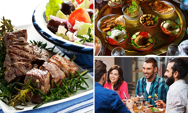 Restaurant Arabia, Diner met verschillende mazza's bespaar 50% in ...