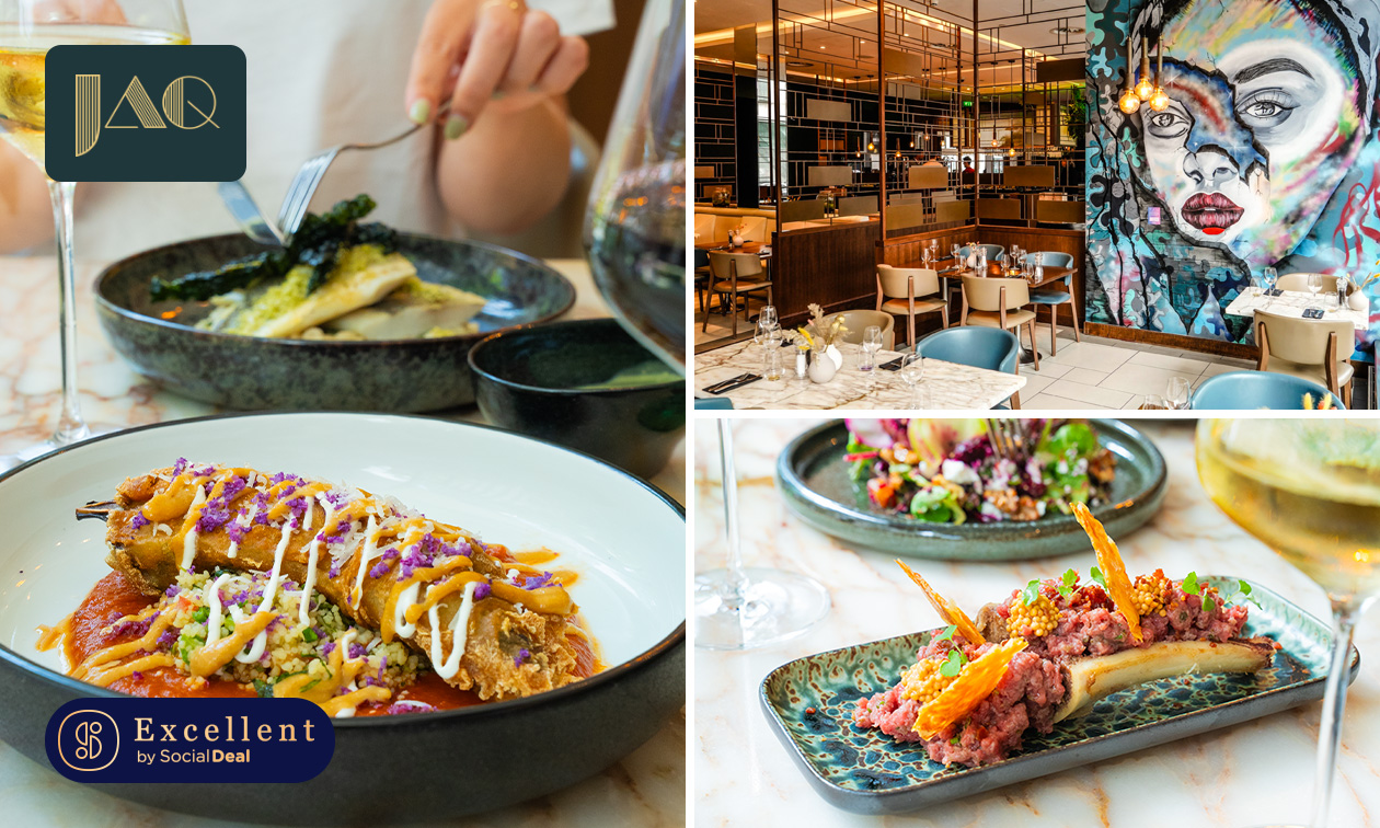 Restaurant JAQ, 3-gangendiner van de chef + glas bubbels bij Restaurant ...