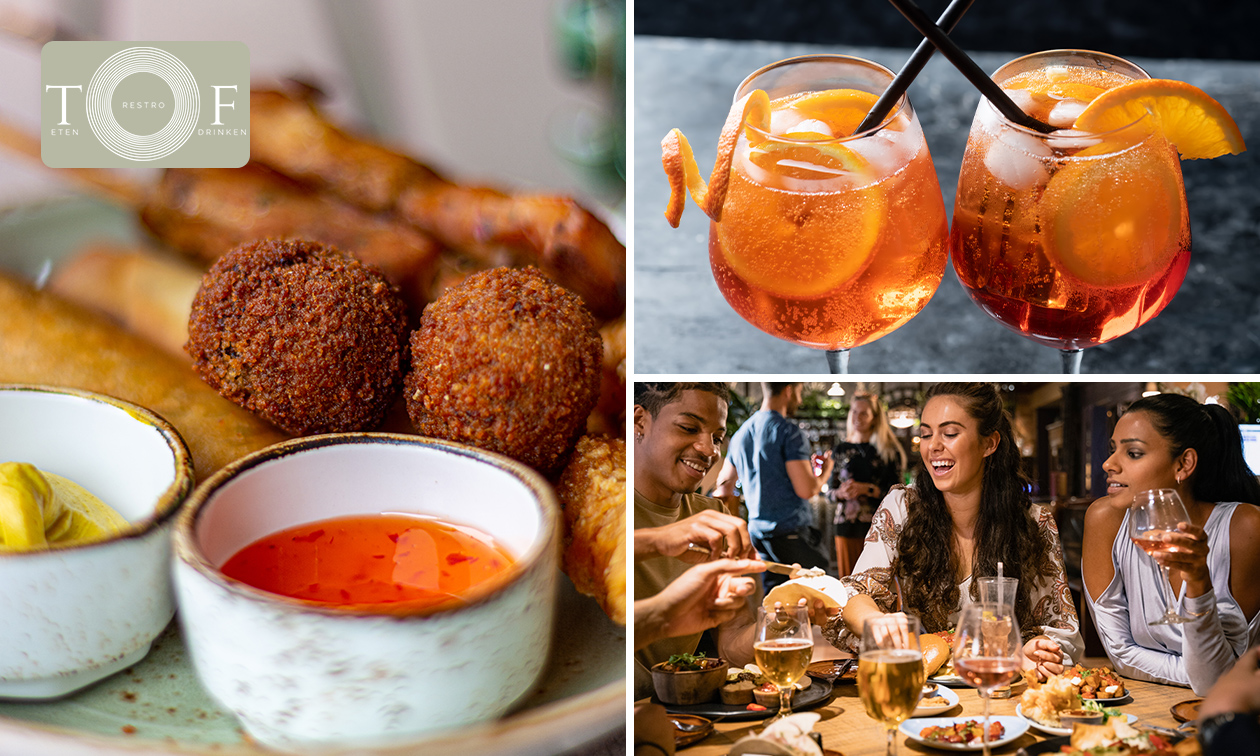 Restro TOF, High cocktail + borrelplank bespaar 35% in Drenthe via ...