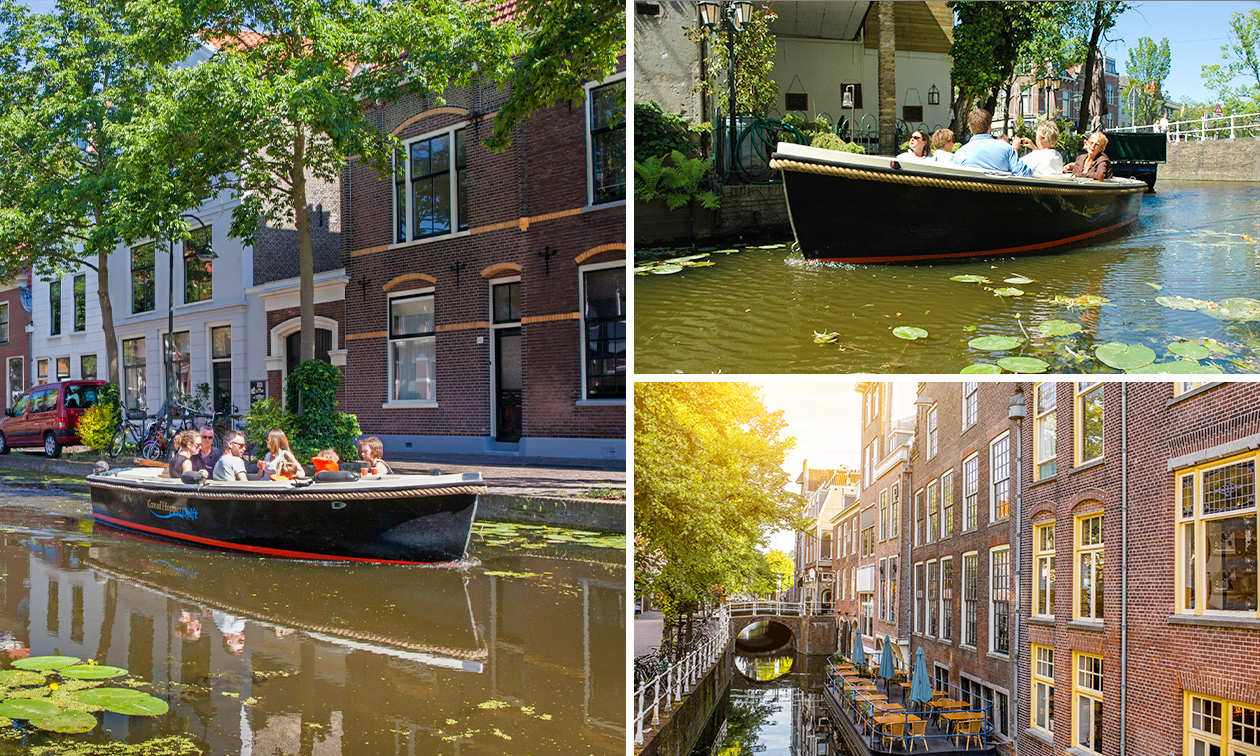 Rondvaart Delft, Privérondvaart door Delft (1 tot 8 pers.) bespaar 35% ...