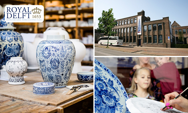 Royal Delft Museum & Brasserie1653, Entree Royal Delft Museum ...