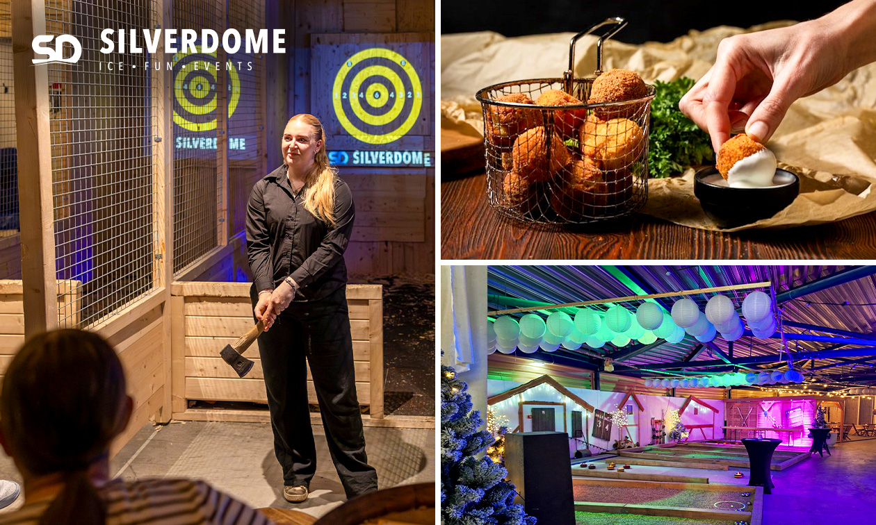 SilverDome Fun, Hakbijl gooien (1 uur) + snacks bespaar 26% in Den Haag ...