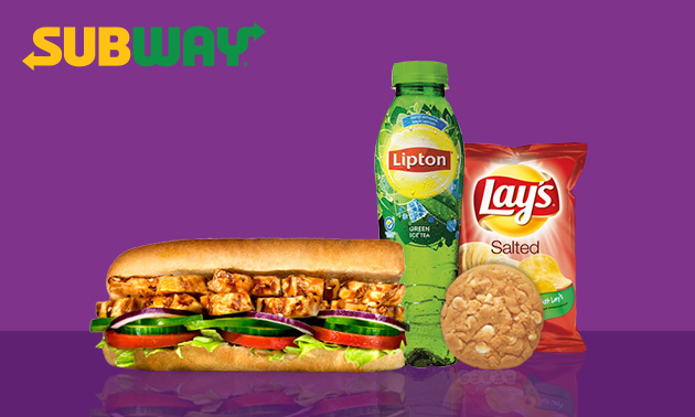 Subway Beek, Afhalen bij Subway: broodje + frisdrank + cookie/chips ...
