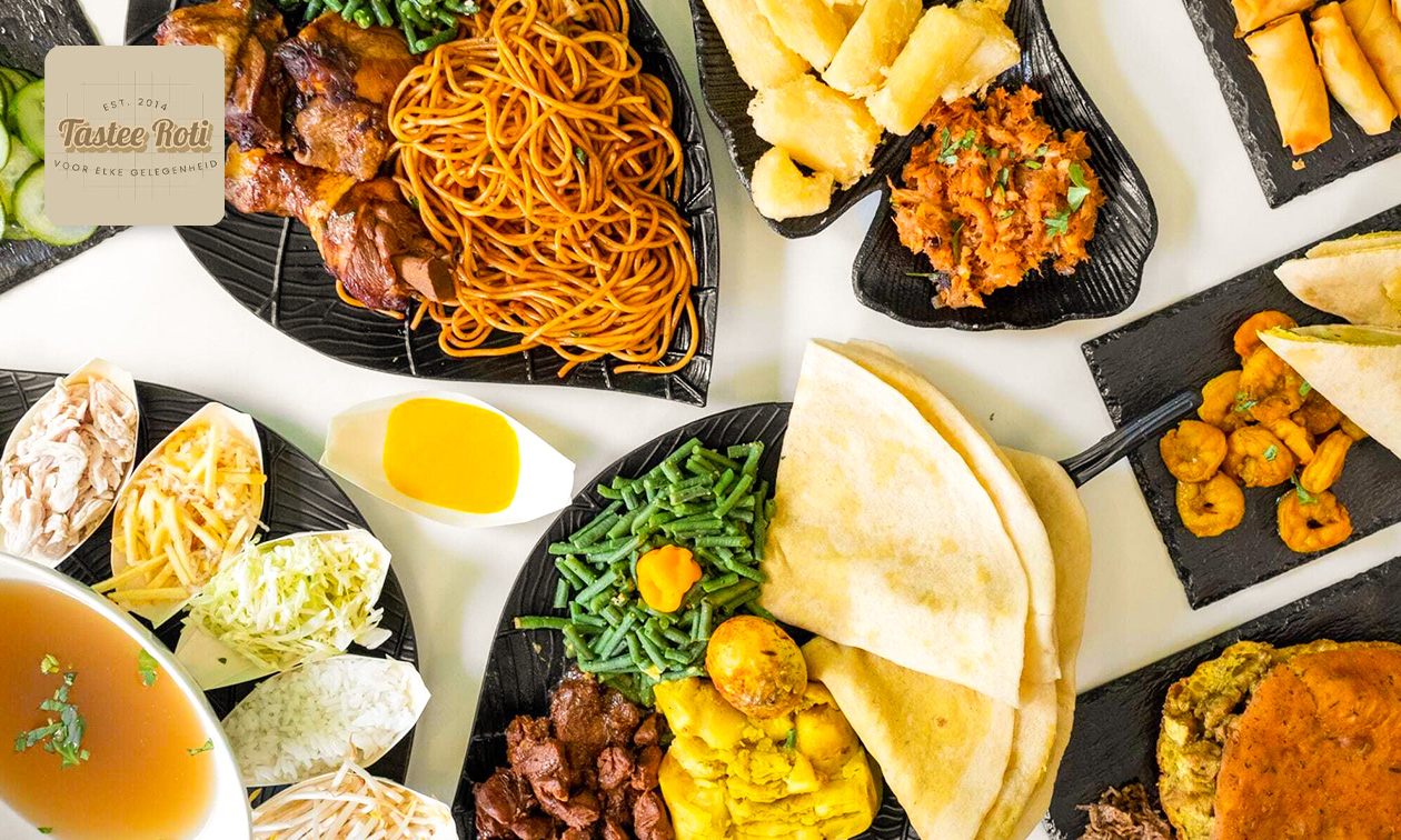 Tastee Roti, Rotimaaltijd voor afhaal bespaar 37% in Utrecht via Social ...