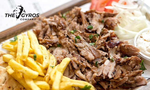 The Gyros Company, Afhalen: Griekse gyrosschotel + drankje naar keuze ...