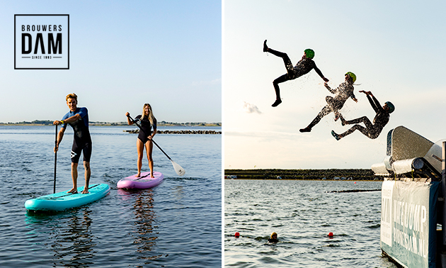 Zeil- & Surfcentrum Brouwersdam, Waterjumpen (2 uur) of suppen (3 uur ...